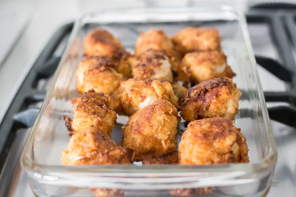 Coconut Chicken Strips - The Hungry Elephant