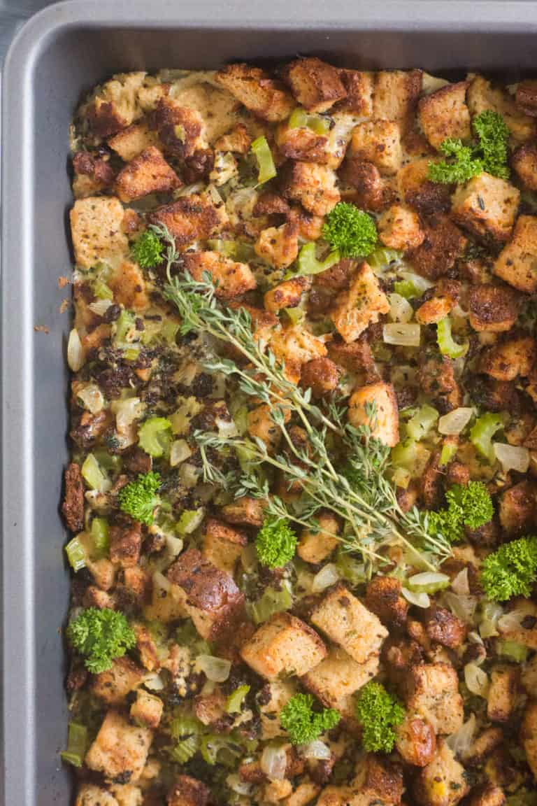 Low Carb and Keto Stuffing - The Hungry Elephant