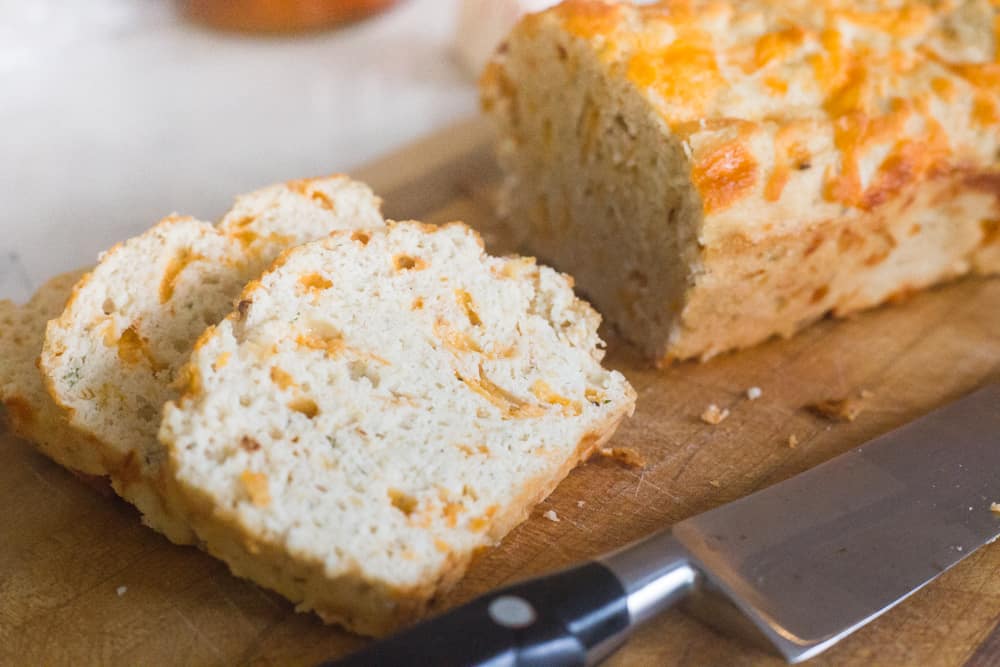 Keto Cheese Bread - Toastable! - The Hungry Elephant