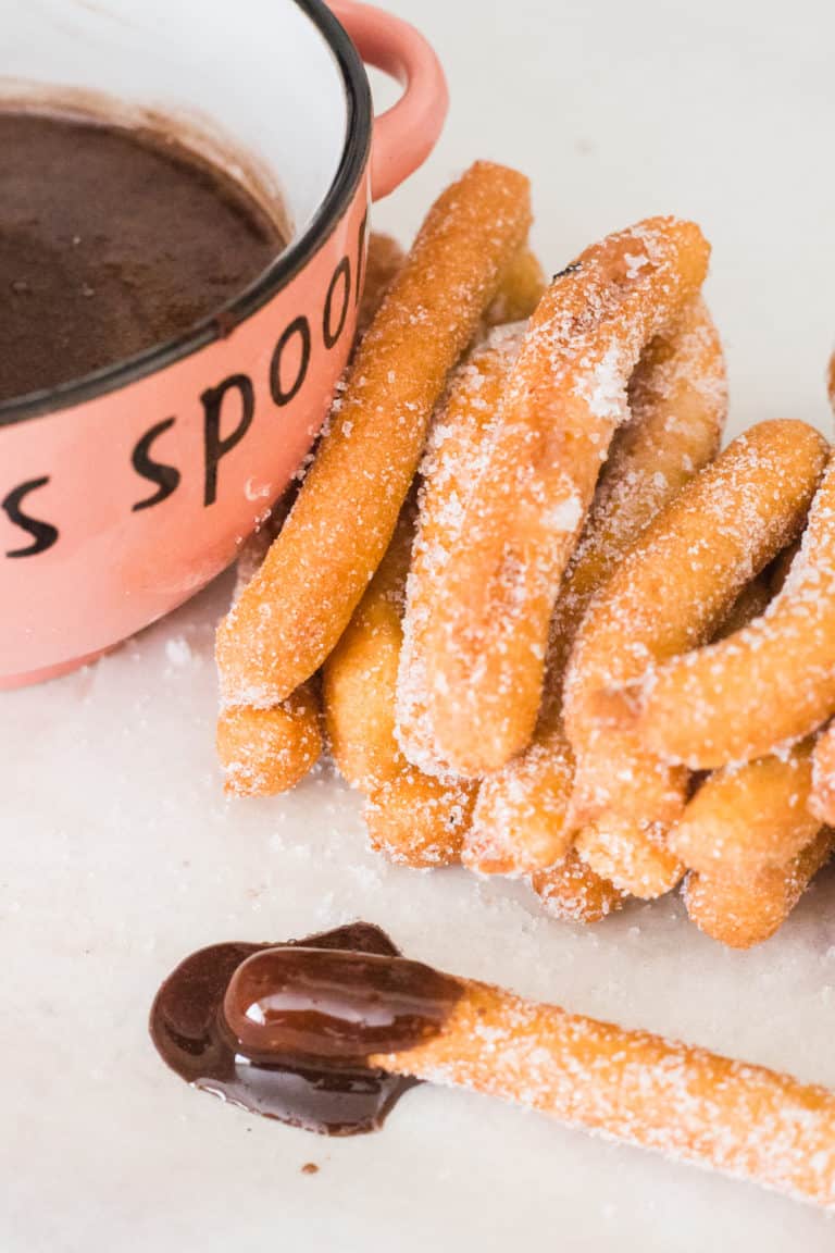 Easy Keto Churros - The Hungry Elephant